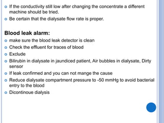 Dialysis machines key features | PPTX