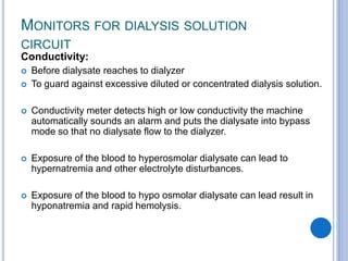 Dialysis machines key features | PPTX