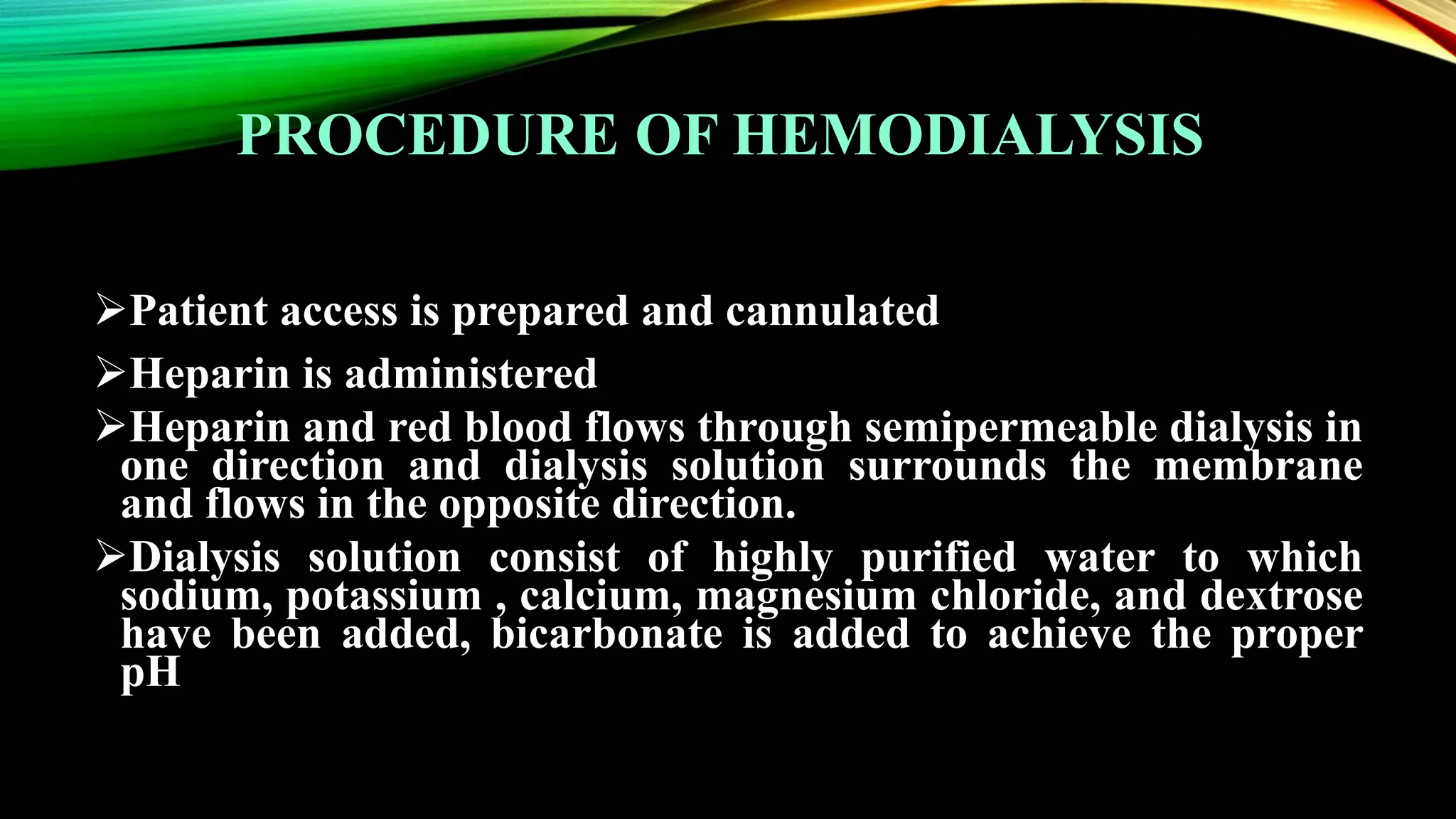 Dialysis ppt | PPTX