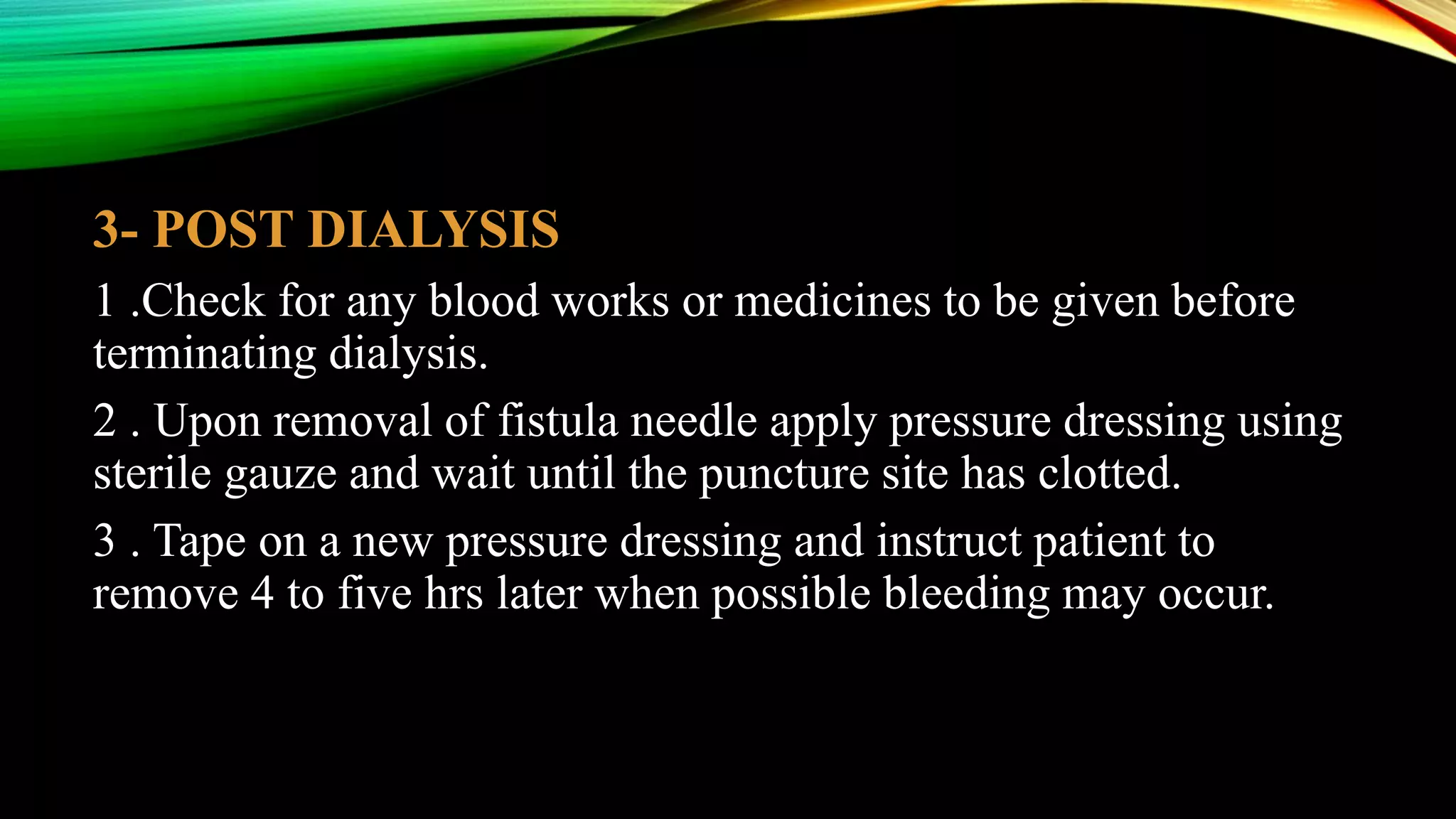 Dialysis ppt | PPTX