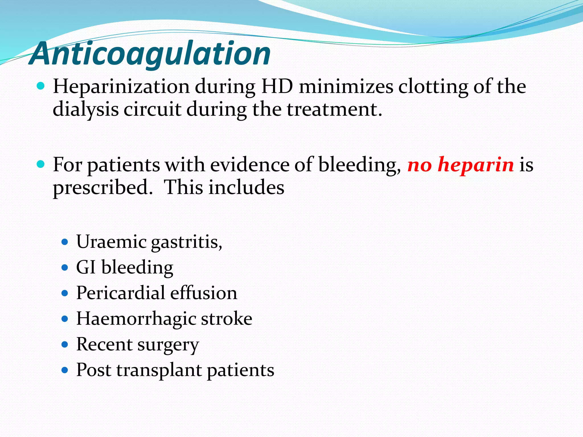 Dialysis prescription 2 | PPTX