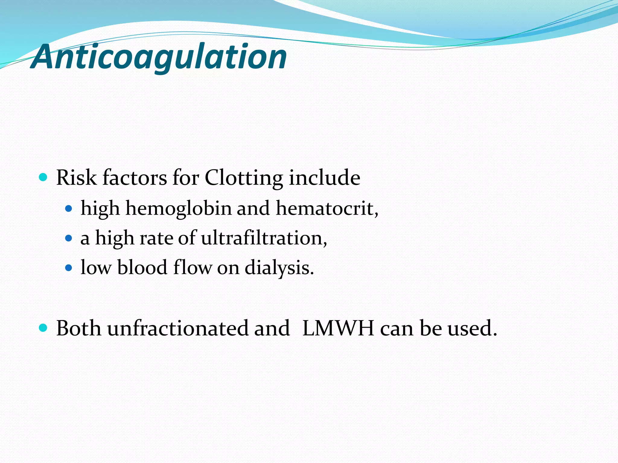 Dialysis prescription 2 | PPTX