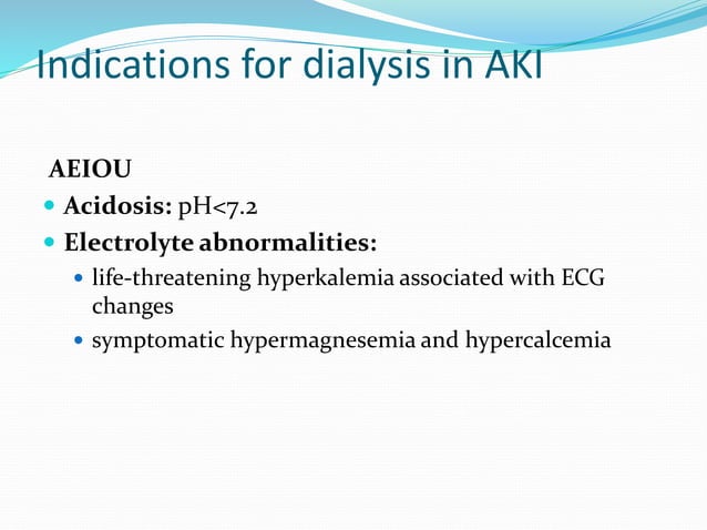 Dialysis prescription 2 | PPTX | Blood Disorders | Diseases and Conditions