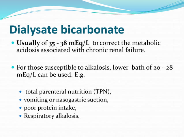 Dialysis prescription 2 | PPTX | Blood Disorders | Diseases and Conditions