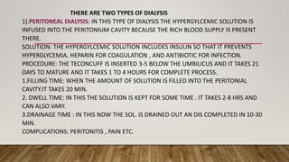 Dialysis slideshare | PPTX