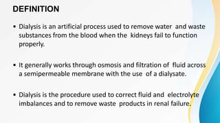Dialysis Systems.pptx by prajwal kalakeri | PPT
