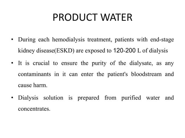 DIALYSIS_WATER_AND_DIALYSATE (1).pptxssdsds | PPT