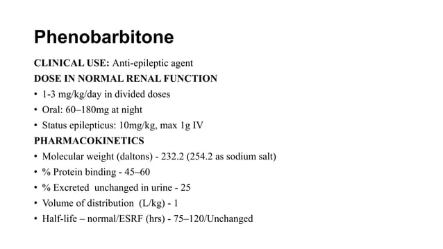 Dialyzable drugs | PDF | Blood Disorders | Diseases and Conditions