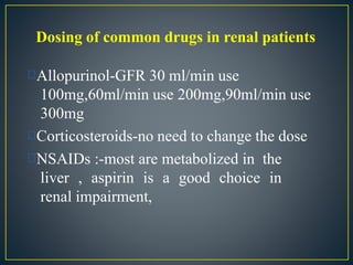 Dialyzable drugs.pptx FOR THE DIALYSIS TECHNOLOGY | PPTX