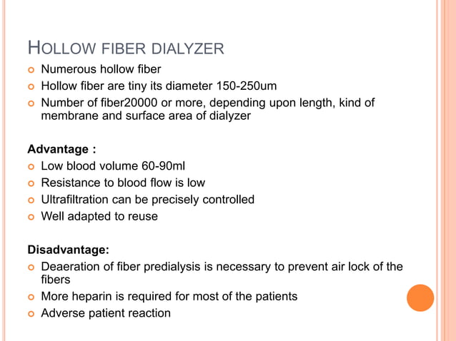 Dialyzer | PPTX | Chemistry | Science