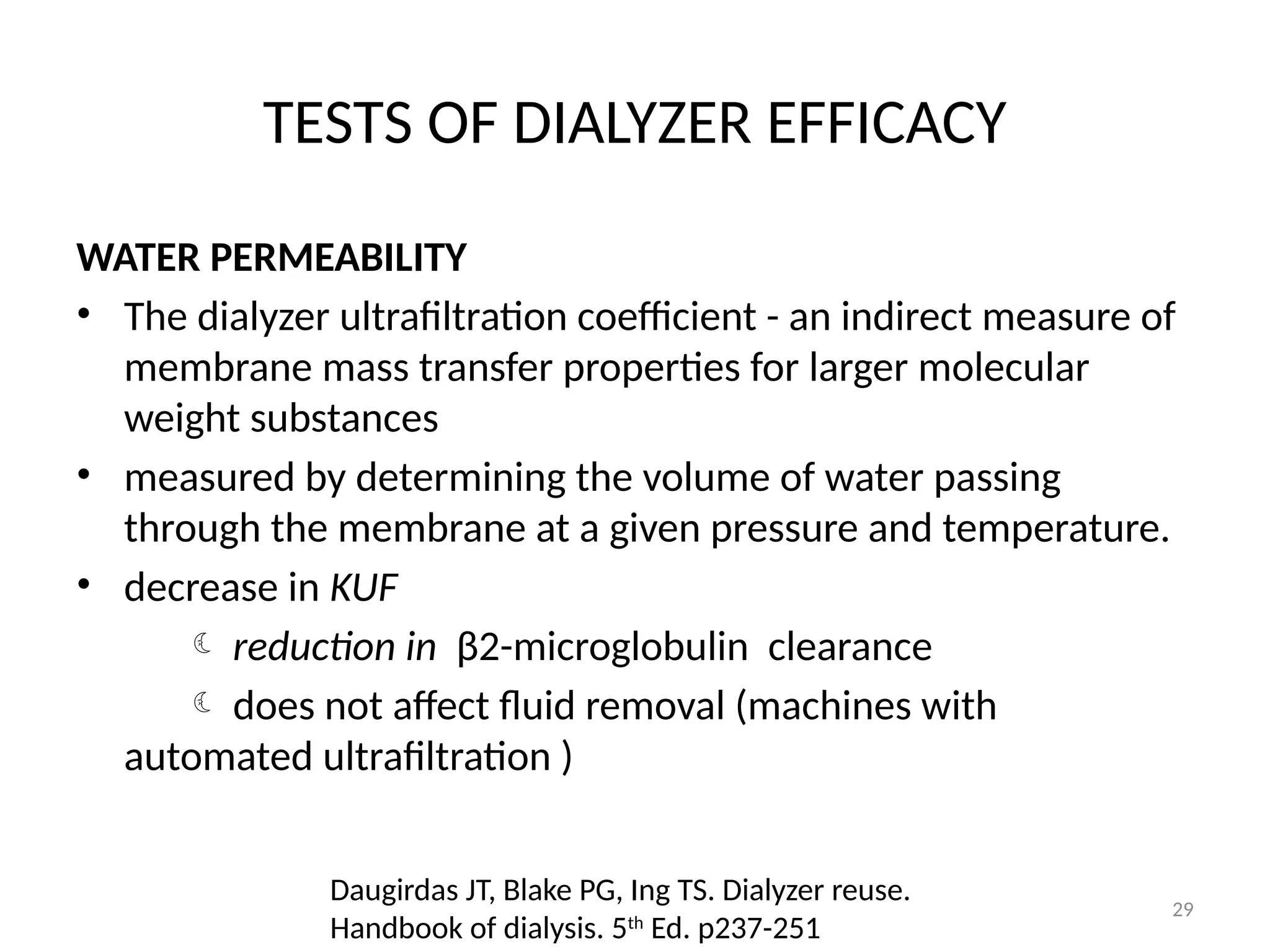 DIALYZER REUSE , Dialysis prescription.pptx