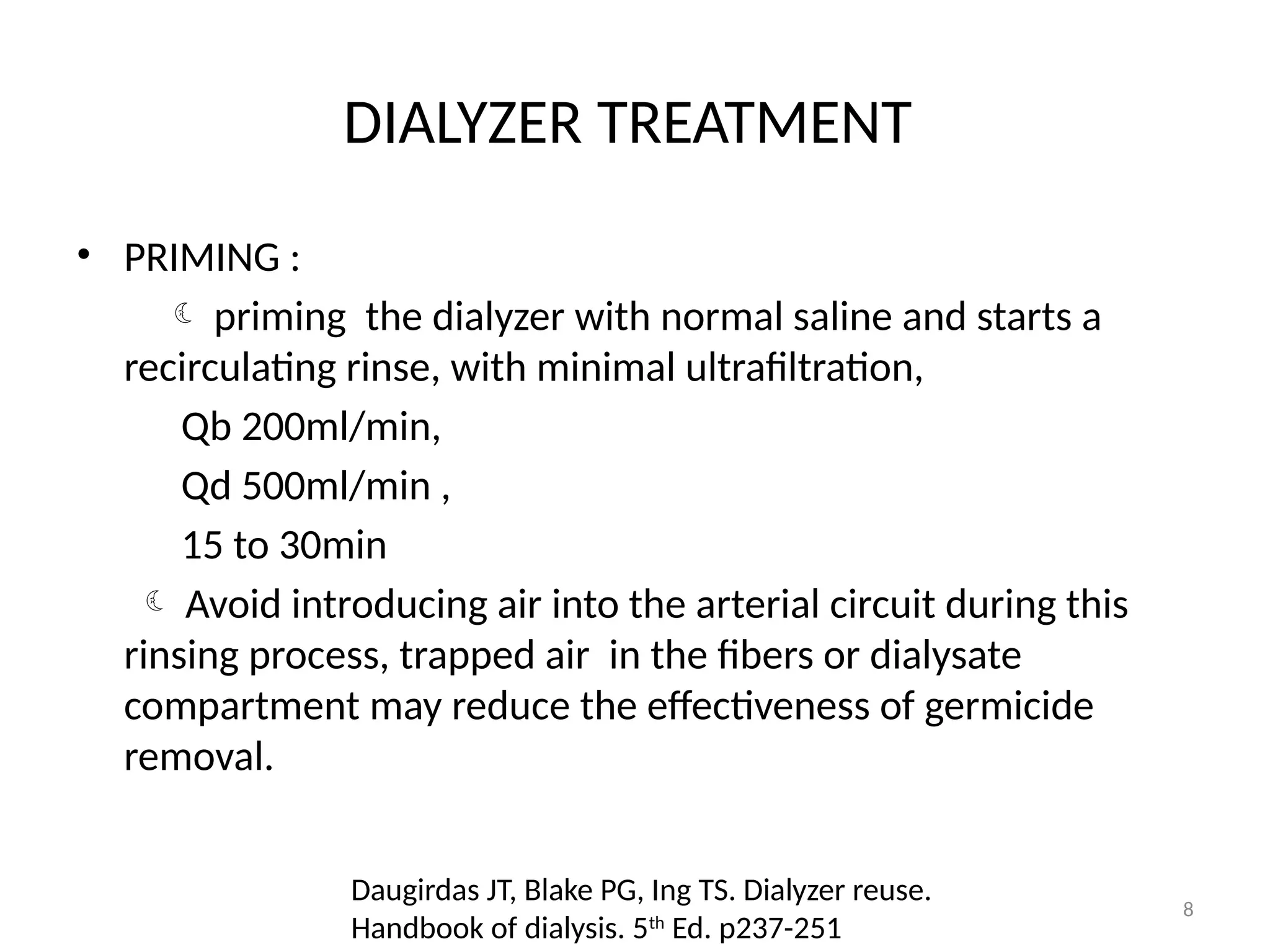 DIALYZER REUSE , Dialysis prescription.pptx