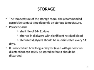 DIALYZER REUSE , Dialysis prescription.pptx