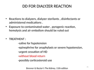 DIALYZER REUSE , Dialysis prescription.pptx