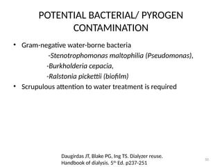 DIALYZER REUSE , Dialysis prescription.pptx