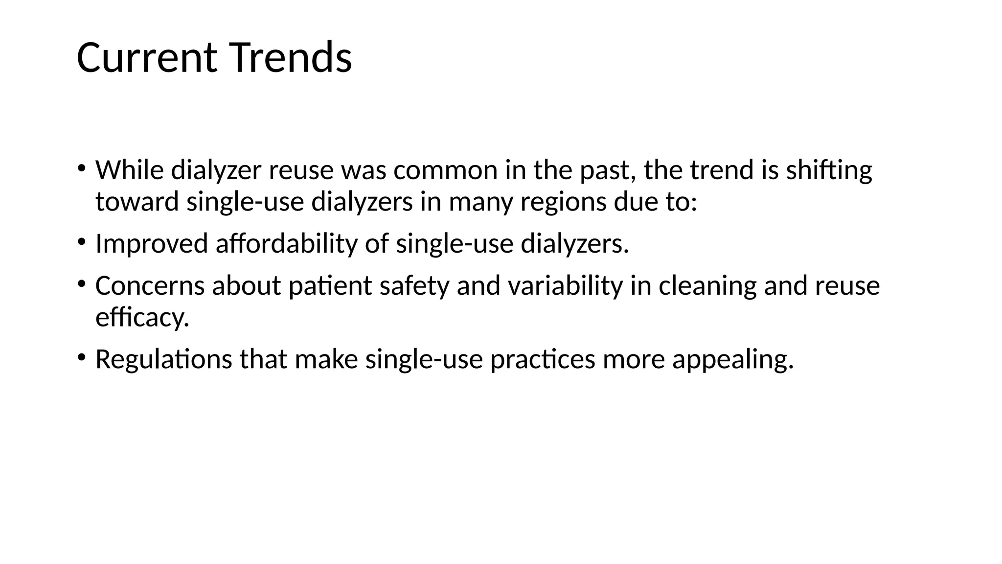 Dialyzer Reuse.pptx HAEMODIALYSIS PATIENTS | PPTX