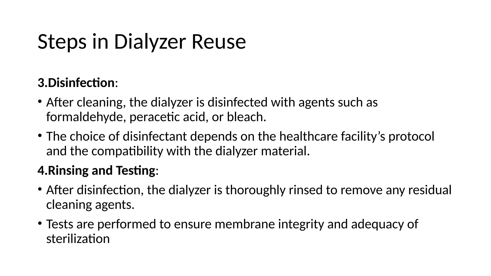 Dialyzer Reuse.pptx HAEMODIALYSIS PATIENTS | PPTX