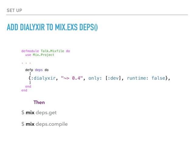 Elixir and Dialyzer, Types and Typespecs, using and understanding them | PDF