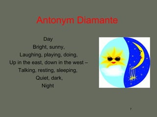 Diamante poems | PPT