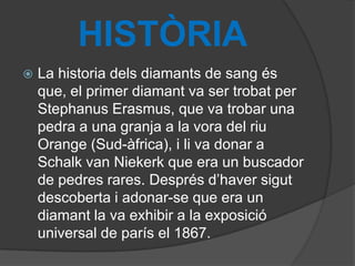 Diamants de sang | PPTX