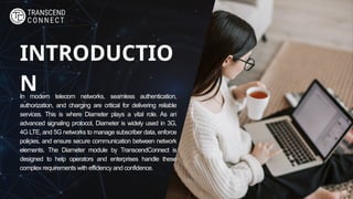 Diameter Protocol Explained: Powering Secure and Scalable Telecom | PPTX