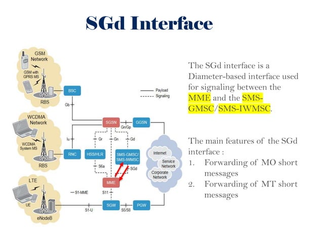 Diameter based Interfaces and description | PPTX