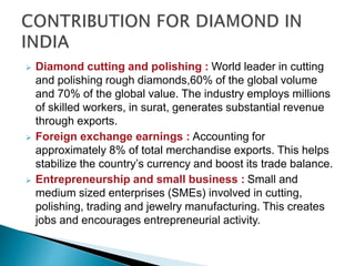 DIAMOND_HISTORY_ECONOMY GROWTH OF COUNTRIES_CURRENTLY VALUED DIAMOND | PPT