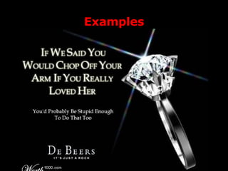 Diamond Fake Ad Student Examples | PPT