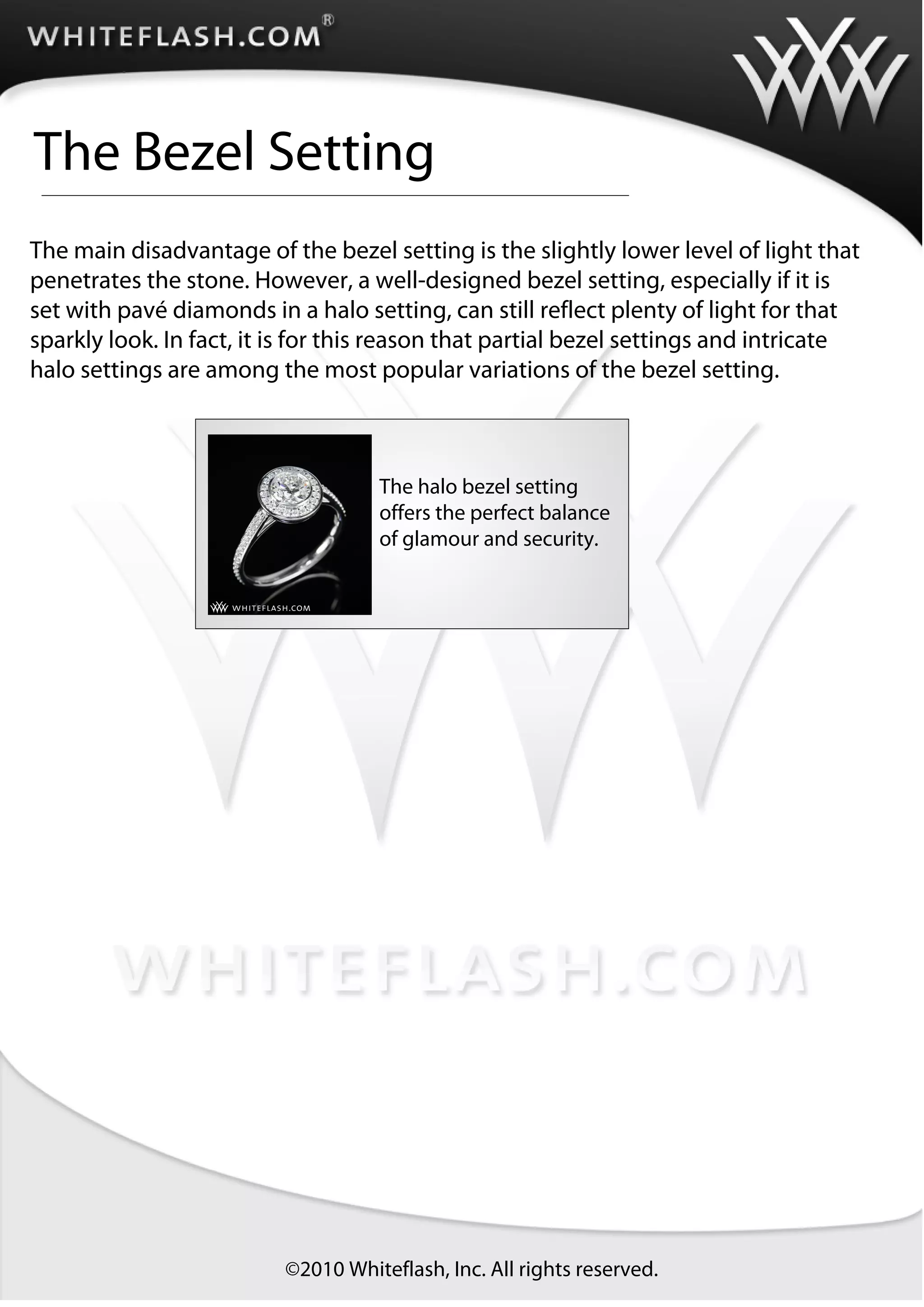 Diamond settings guide | PDF