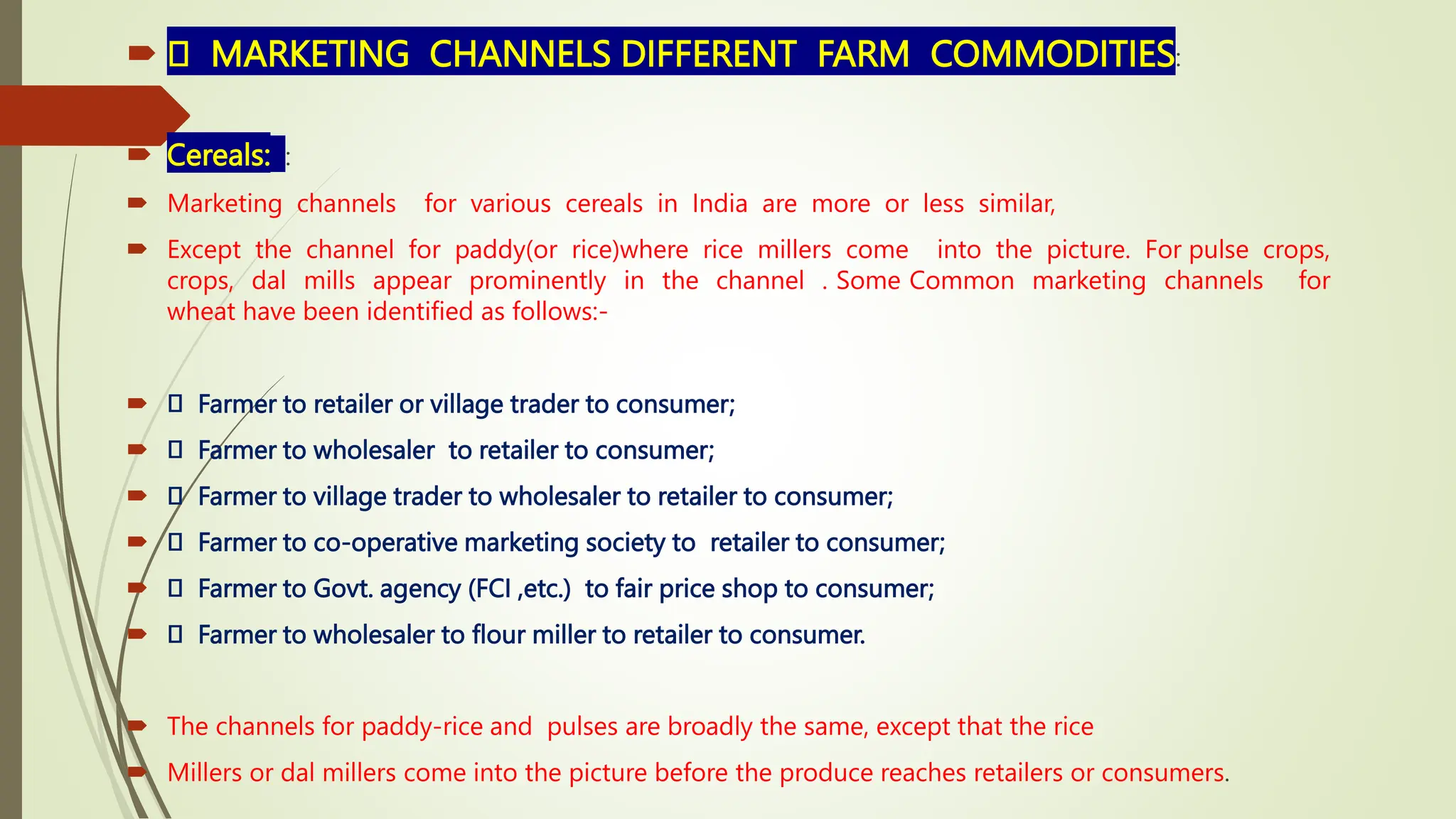 Marketingchannel of various farm products.pptx