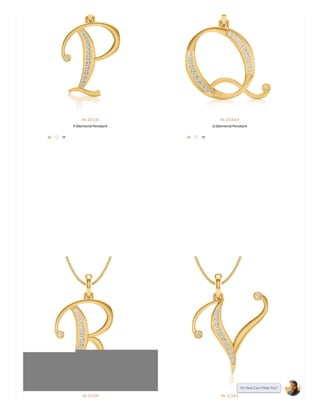 Diamond alphabet letter pendant | PDF