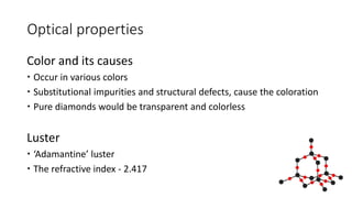Diamond as a material | PPTX