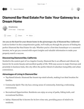 Diamond Bar Real Estate For Sale.pdf