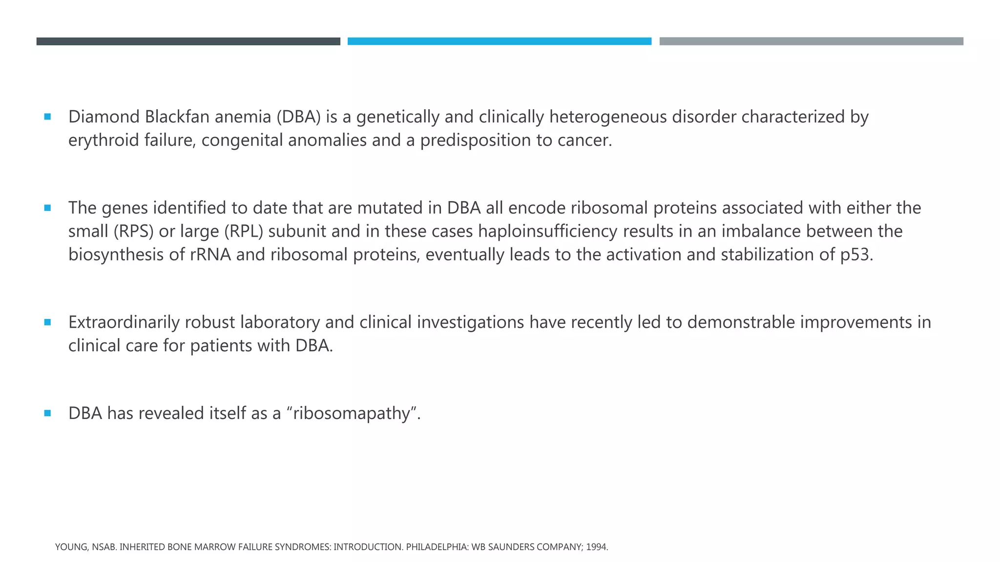 Diamond blackfan a nemia final | PPTX