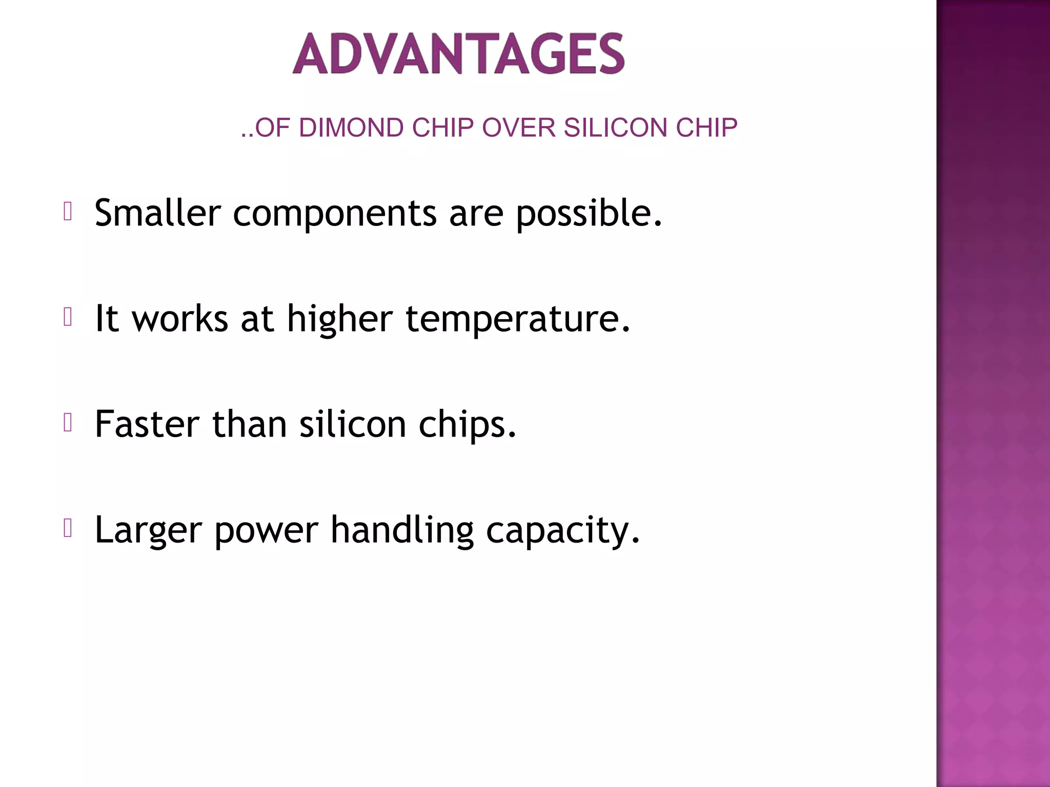 Diamond chip | PPT