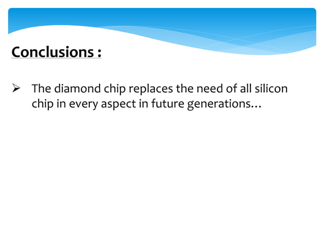Diamond chip | PPTX