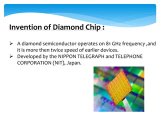 Diamond chip | PPTX