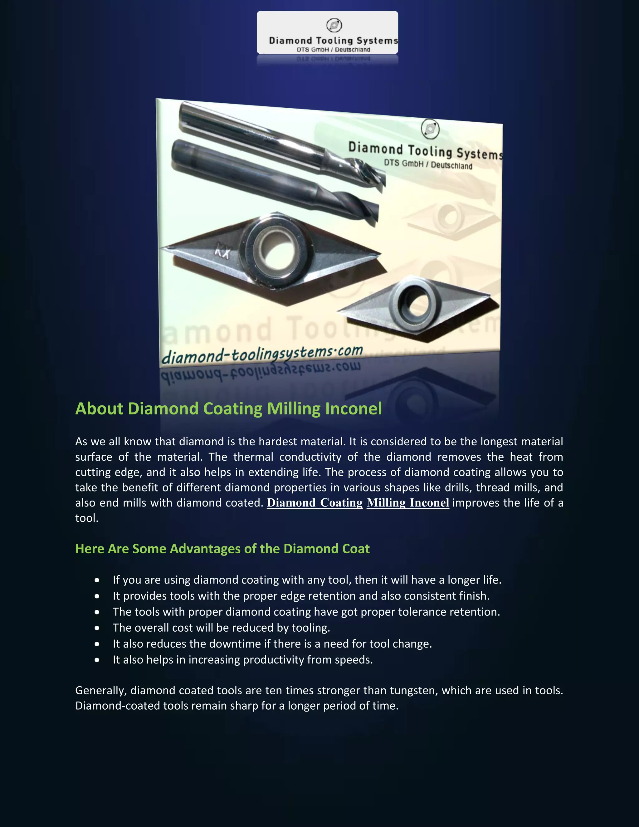 Diamond coating | PDF