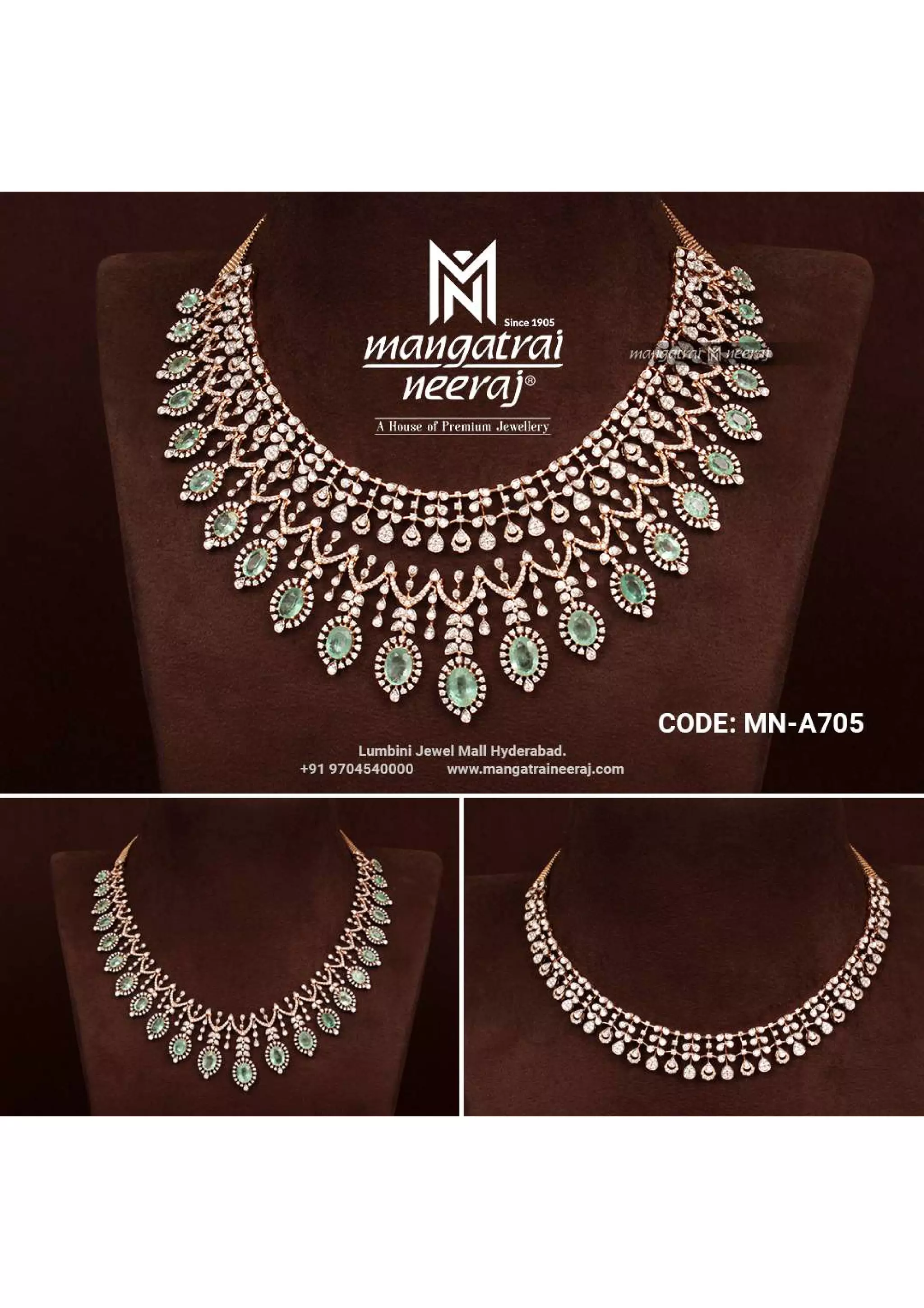 Diamond Detachable Necklace | PDF