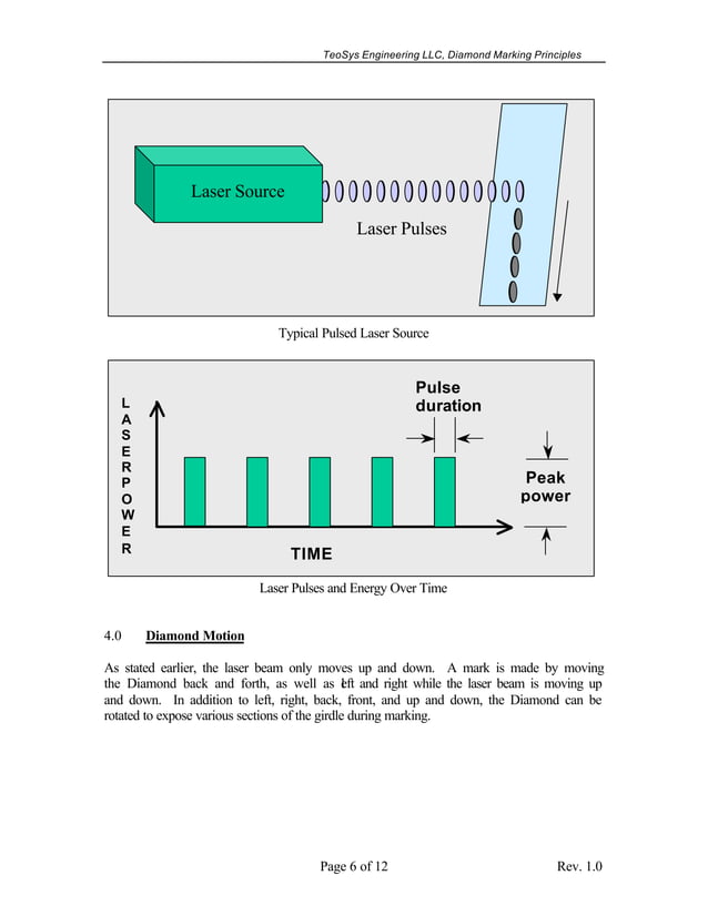 TeoSys - Diamond Marking Principles | PDF