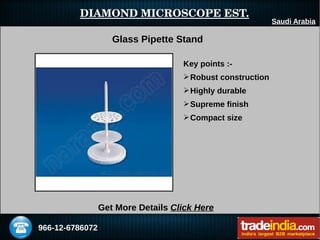 DIAMOND MICROSCOPE EST, WESTERN PROVINCE, SAUDI ARABIA | PPT