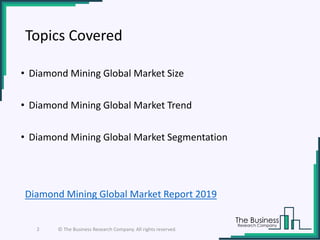 Diamond mining market | PDF