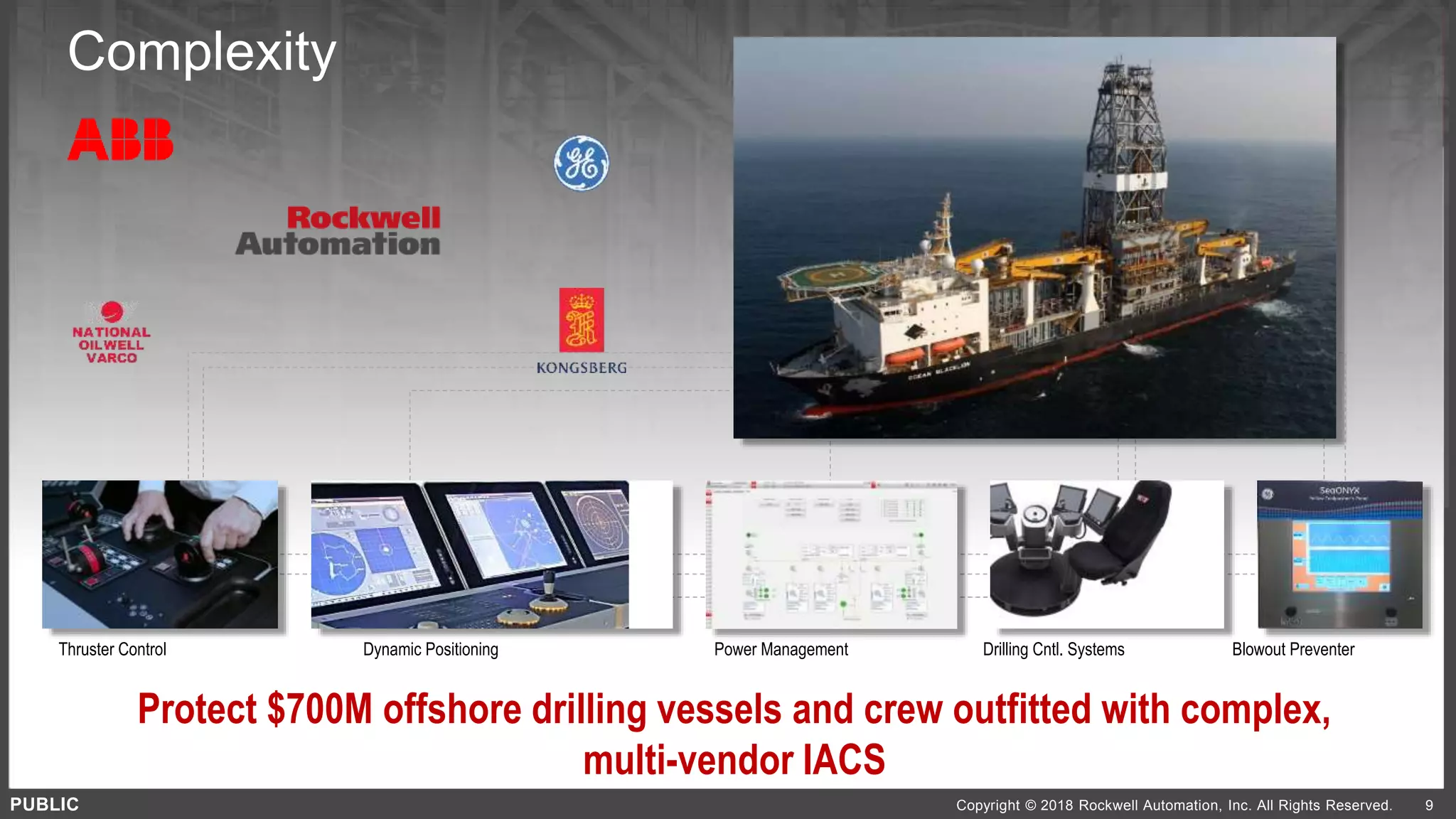 Diamond offshore drilling transforms control infrastructure from target ...