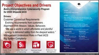 Diamond offshore drilling transforms control infrastructure from target ...