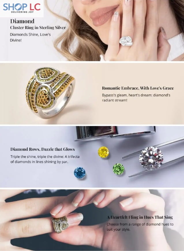 Find Perfect Diamond Rings Collection at Shop LC | PDF