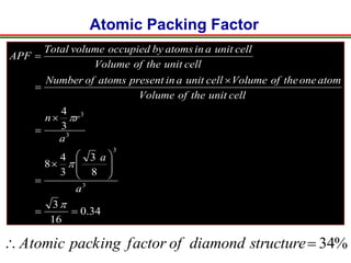 Diamond Structure | PPTX