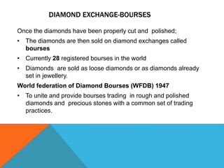 Diamond supply chain | PPTX