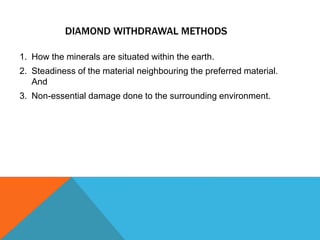 Diamond supply chain | PPTX