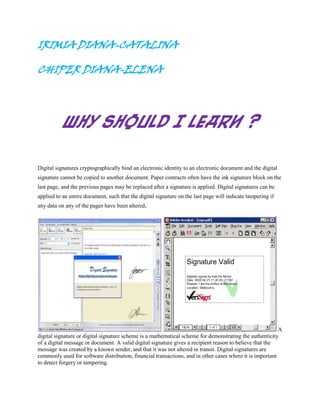 DIGITAL SIGNATURES | DOCX
