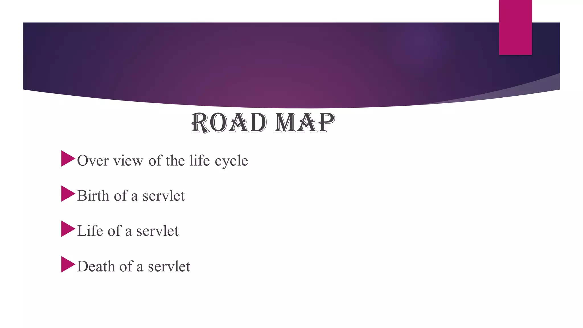 Servlet Life Cycle & Generic Servlet | PPT